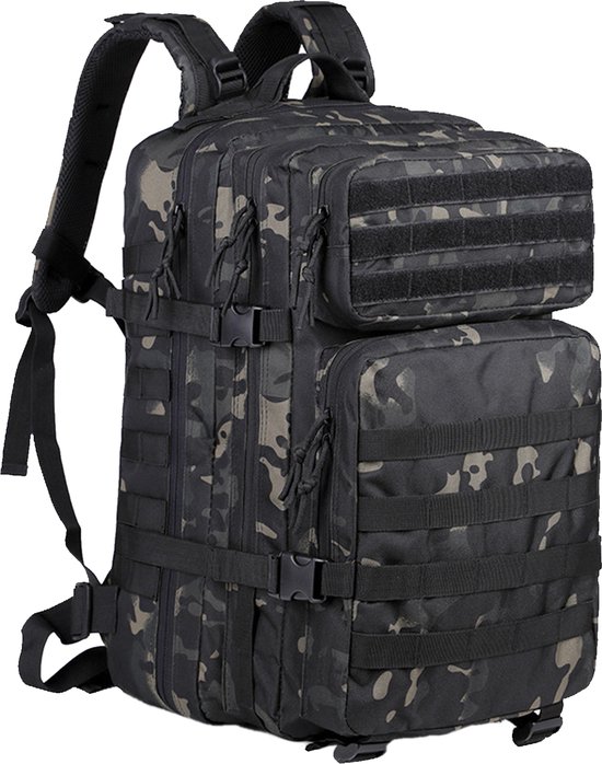 Somstyle Tactical Backpack - 45 Liter - Militaire Rugzak - Wandelrugzak ...