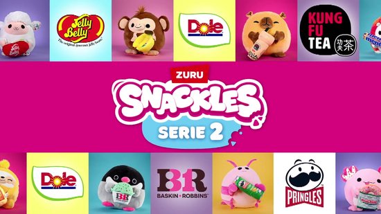 Snackles Series 2 Blind pack - 13 cm Snackle van ZURU | bol