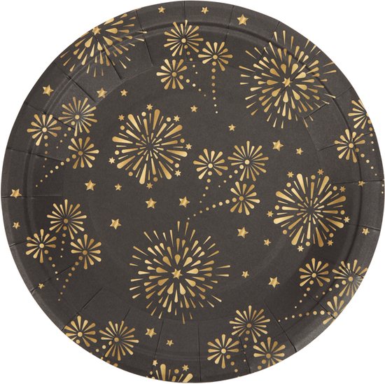 Wegwerp bordjes| Papieren borden oud en nieuw | Nieuwe Jaars ...