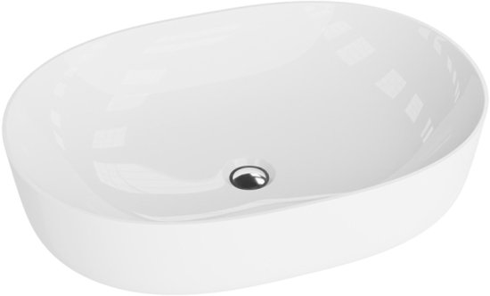 LAVITA® Opzetwastafel VERSO Keramische Wastafel voor Badkamer en ...