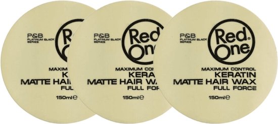 Red One - Full Force Keratin Matte Wax | bol