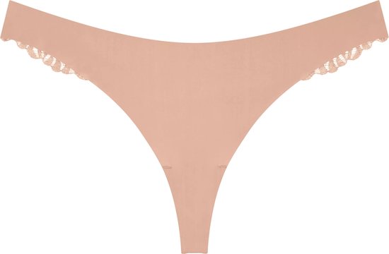 Triumph Pretty Micro String Dames Onderbroek - BEIGE - | bol