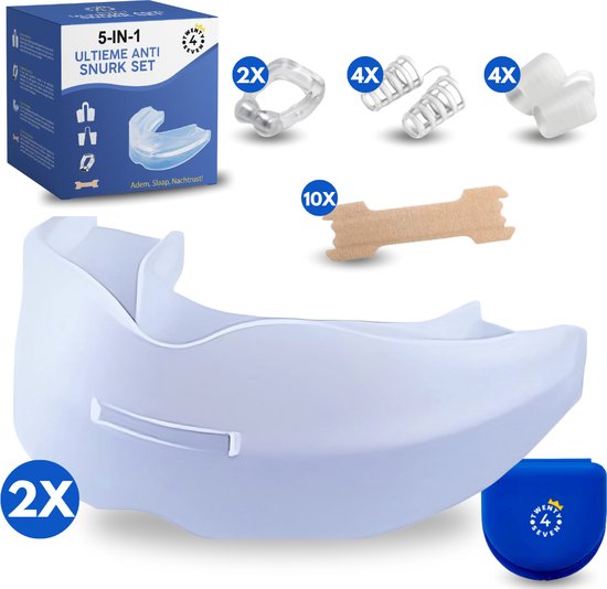 Twenty4seven® 5 in 1 Anti Snurk Set - Magnetische Neusclips ...