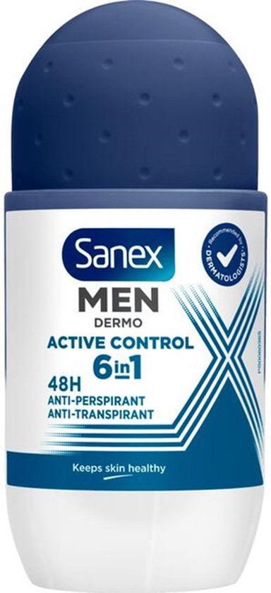 Sanex Men Active Control Anti Transpirant Deodorant Roller 50 ml | bol