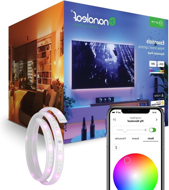 LED strip 1M Additional RGBW Light - Smart Thread & Bluetooth Colour ...