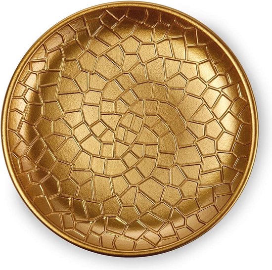 Decoratieve houten schaal - Moderne tafel decoratie met oosterse ...