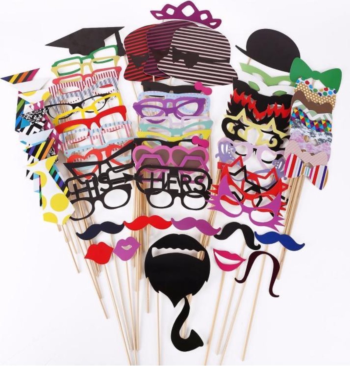 Foto Attributen - Foto Booth Props - Bruiloft Foto Decoratie - Feest ...