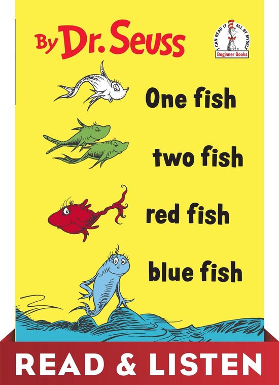 Beginner Books(R) - One Fish Two Fish Red Fish Blue Fish: Read & Listen ...
