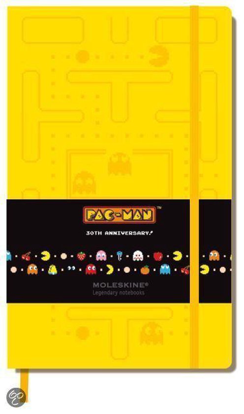 Moleskine Pac Man Notebook - Plain | bol.com