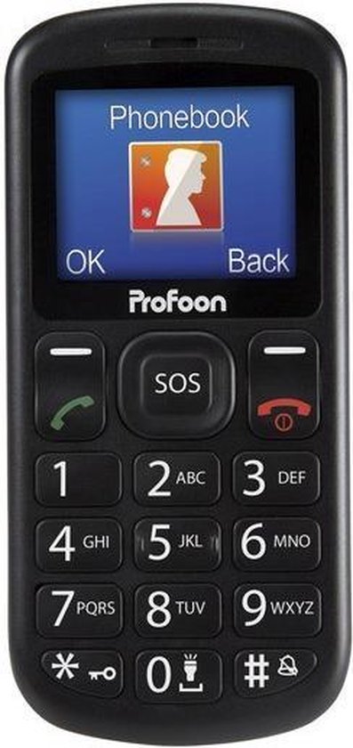 Profoon PM-630 - Eenvoudige mobiele telefoon | bol