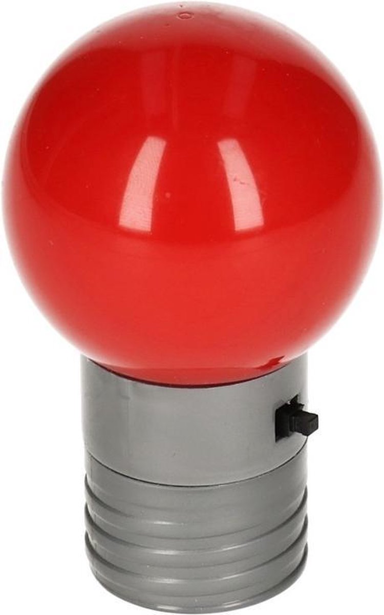 Rood magneet LED lampje 4,5 cm | bol.com