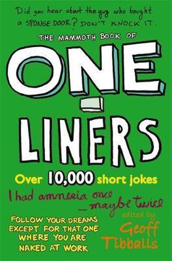 The Mammoth Book of One-Liners (Mammoth Books)-Geoff Tibballs, Geoff ...