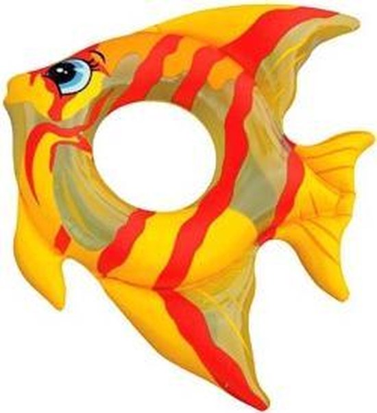 Bestway Opblaasvis geel | bol.com