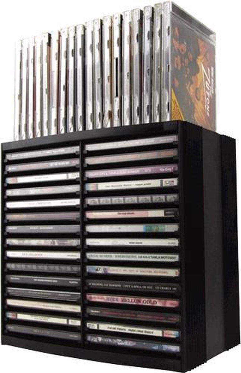 Fellowes CD opbergsysteem rek grijs 48 CDs | bol