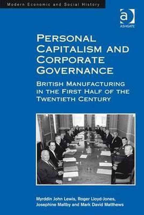 Personal Capitalism And Corporate Governance | 9780754655879 | Roger ...