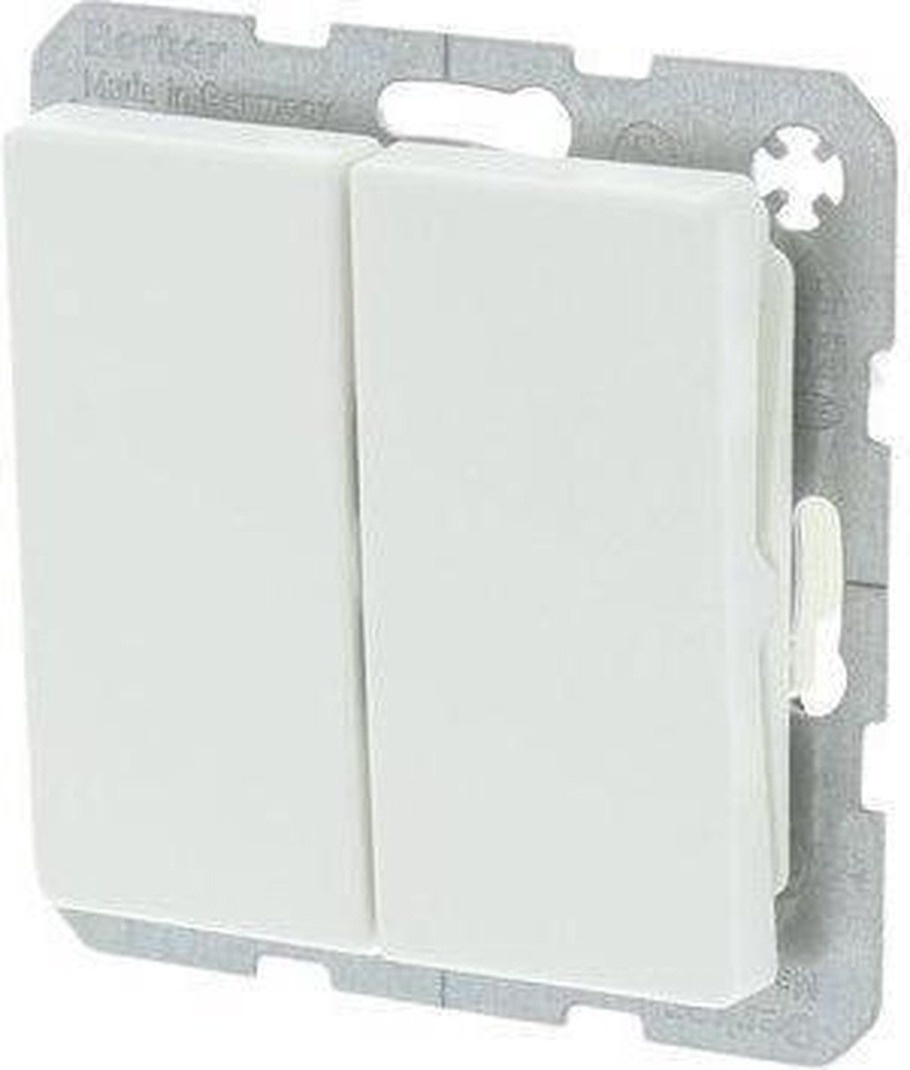 Berker Q1 Serieschakelaar - Inbouw - Polarwit | bol.com