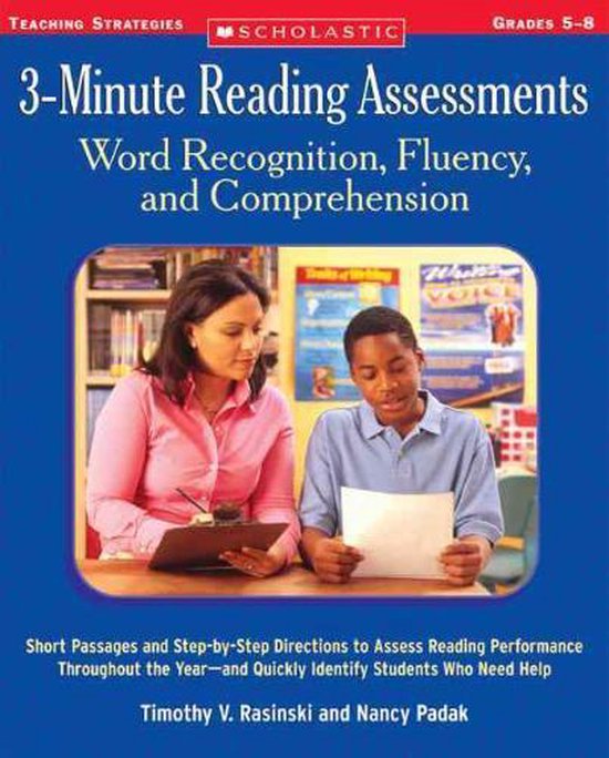 3-minute Reading Assessments Word Recognition, Fluency, & Comprehension ...