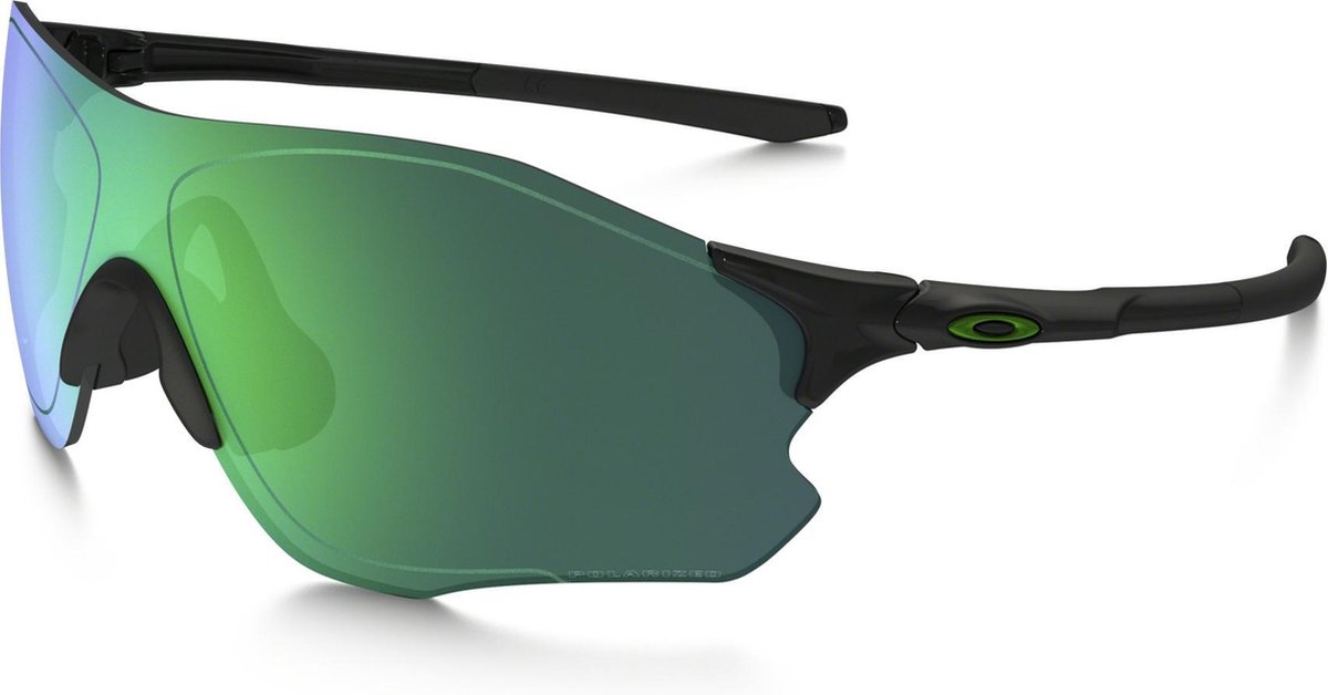 Oakley EVZero Path - Sportbril - Polarized - Polished Black / Jade ...