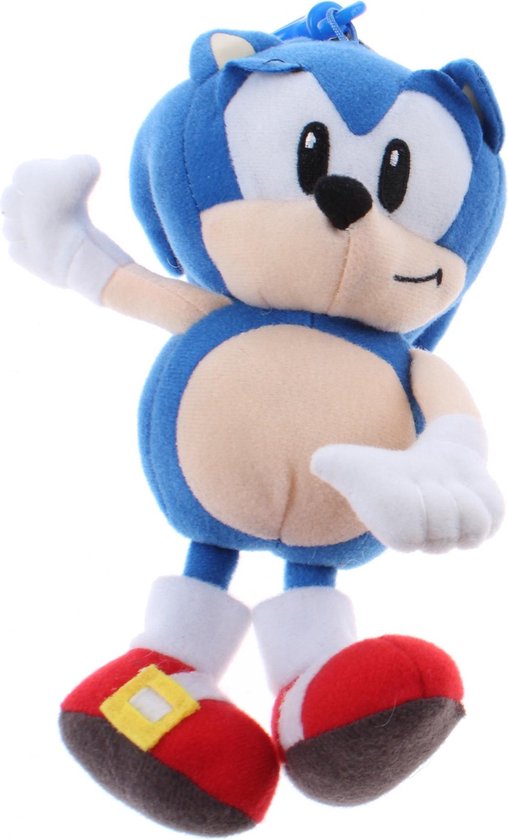 Sonic Classic Knuffel The Hedgehog Textiel 20 Cm Blauw | bol.com