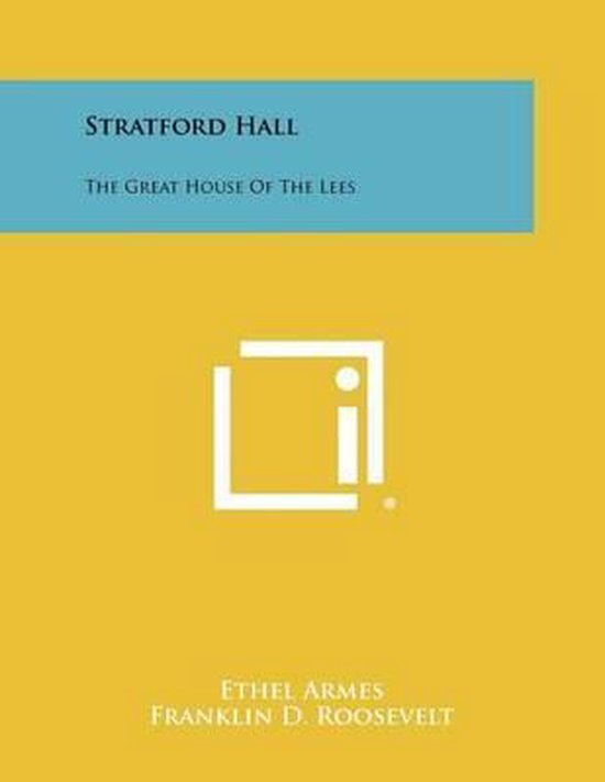 Stratford Hall, Ethel Armes | 9781258328719 | Boeken | bol.