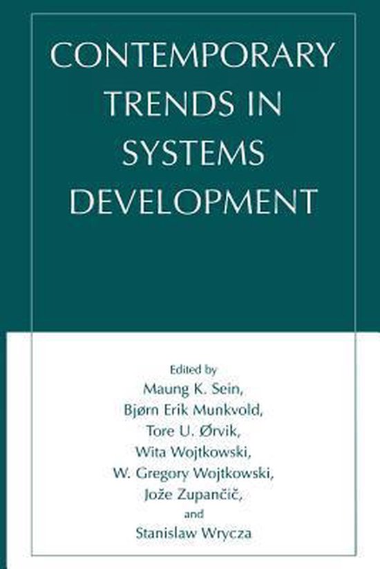 Contemporary Trends in Systems Development | 9781461355069 | Boeken | bol