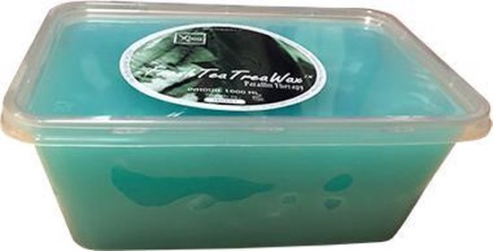 Paraffine Wax Fresh Tea Tree - 1 liter - voor paraffinebad | bol.com