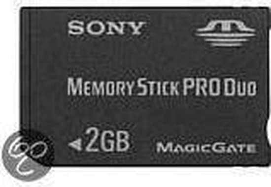Sony Memory Stick Pro Duo 2 GB + statief | bol.com