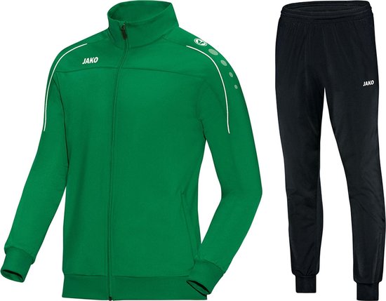 Jako Classico Trainingspak - Maat M - Mannen - groen/zwart | bol.com