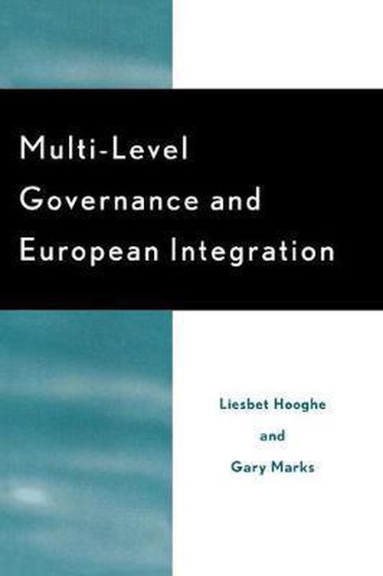 Multi-Level Governance and European Integration | 9780742510203 ...