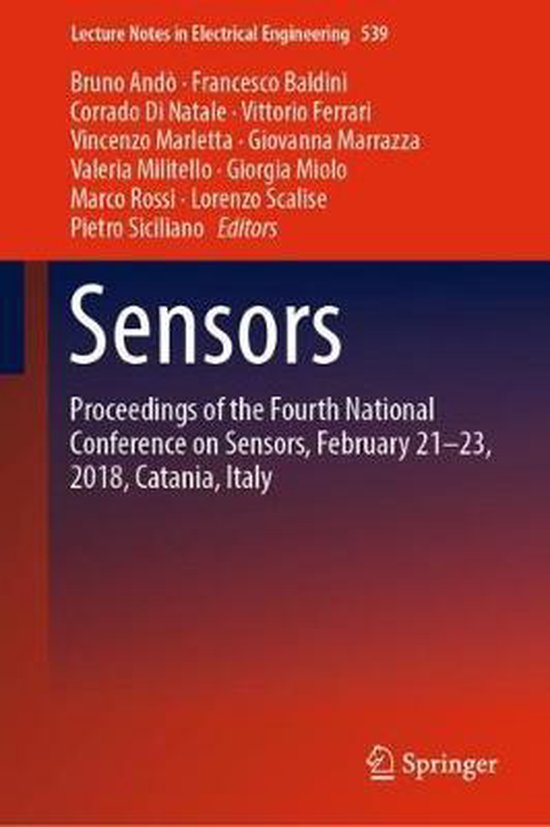Lecture Notes in Electrical Engineering- Sensors | 9783030043230 ...