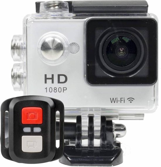 Captec Capture 4 - ULTRA HD action camera met afstandsbediening, Wi-Fi ...