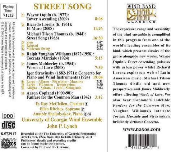 Street Song, John P. Lynch | CD (album) | Muziek | bol.com