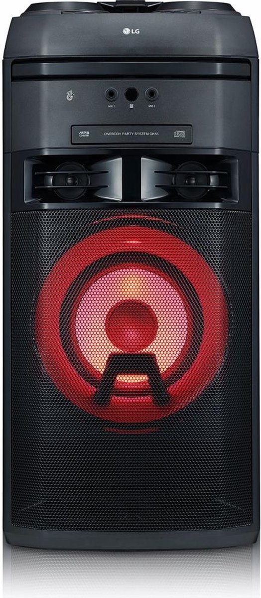 LG OK55 Home audio tower system Zwart | bol.com