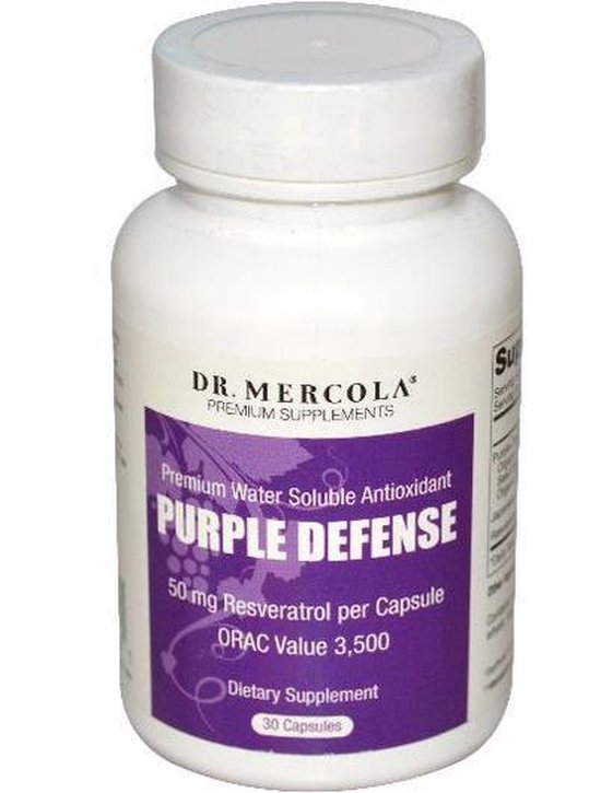 Purple Defense, Premium Water Oplosbare Antioxidant (30 Capsules) - Dr ...