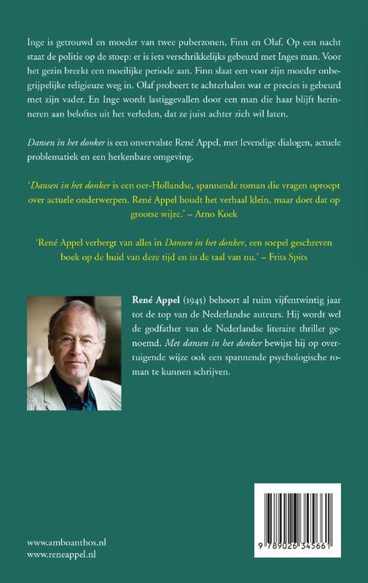 Dansen in het donker, Rene Appel | 9789026345661 | Boeken | bol