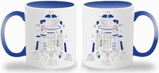 Star Wars The Last Jedi: Exploded View R2-D2 Mug | bol.com