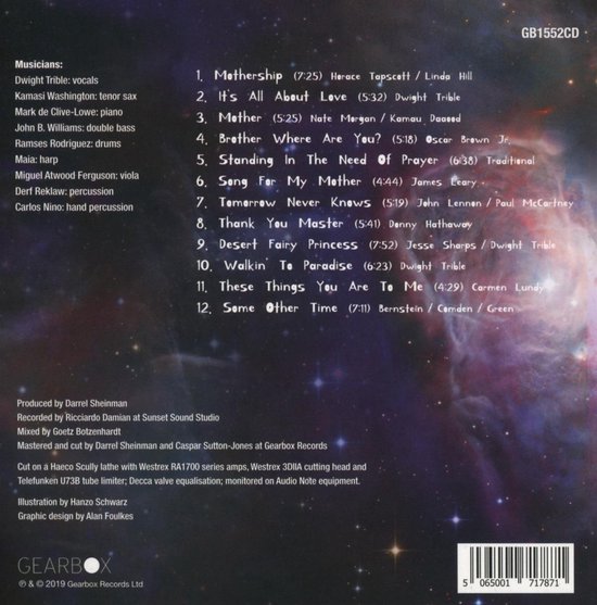 Dwight Trible - Mothership, Dwight Trible | CD (album) | Muziek | bol.com