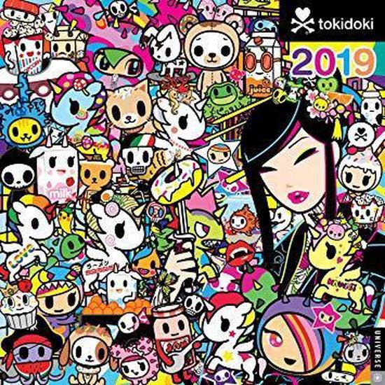 Tokidoki 2019 Square Wall Calendar | bol.com