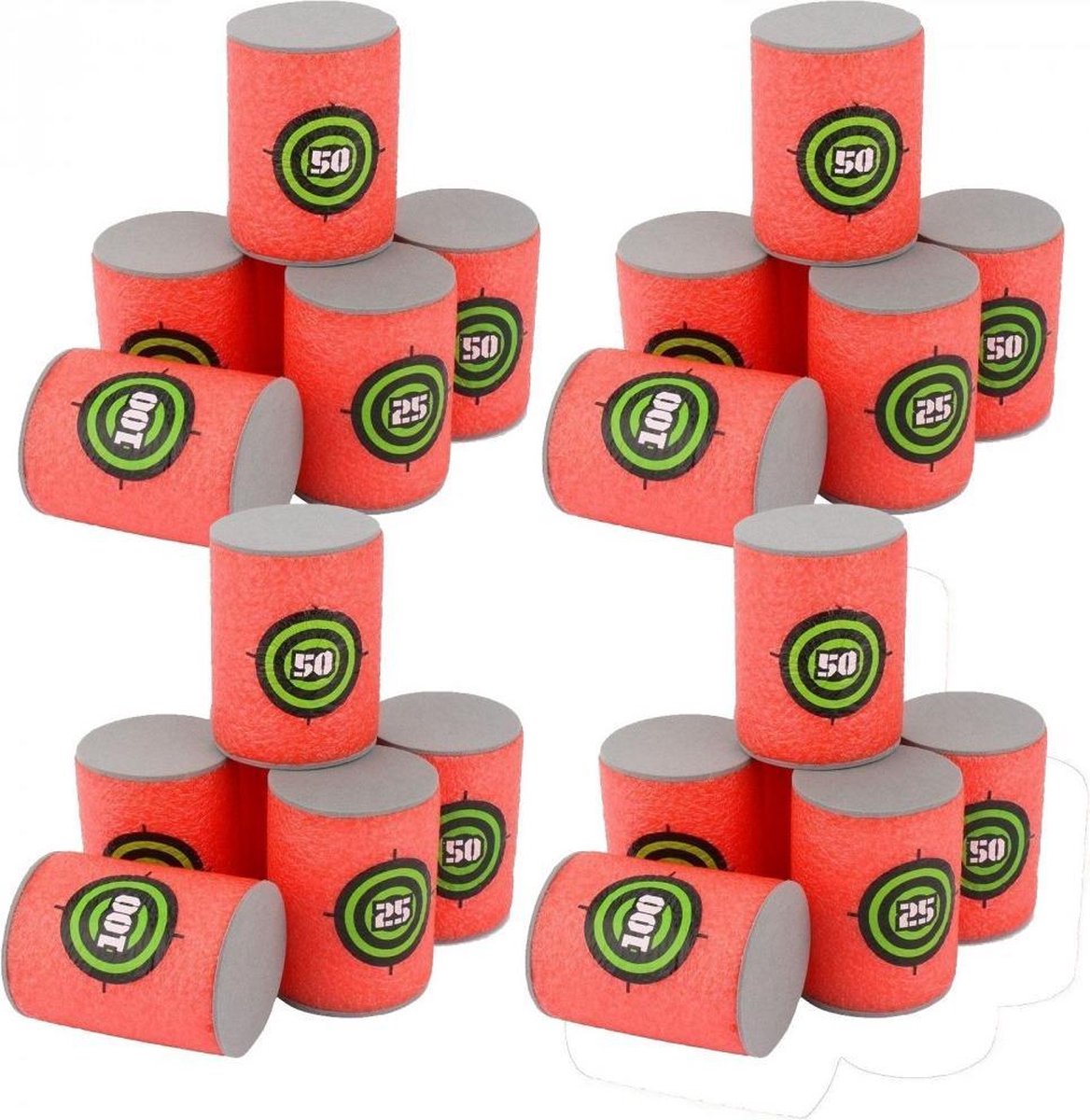 Nerf Doelwit - Foam Blikken - Nerf Target - Doelwitten voor Nerf Guns ...