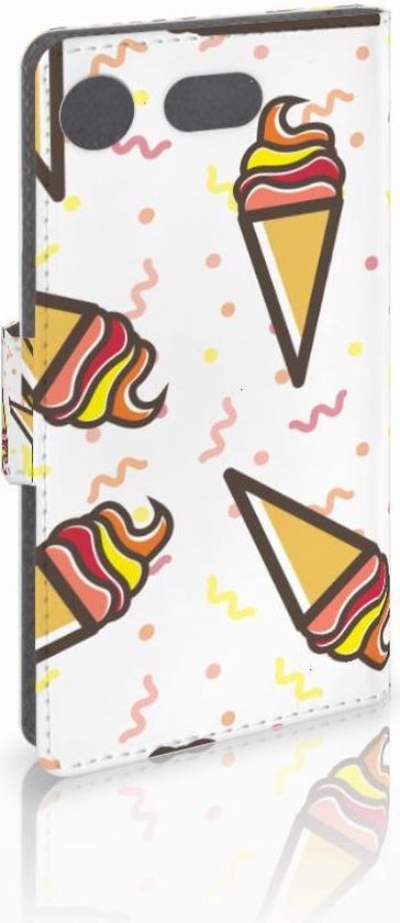 Sony Xperia Xz1 Compact Bookcase Hoesje Icecream