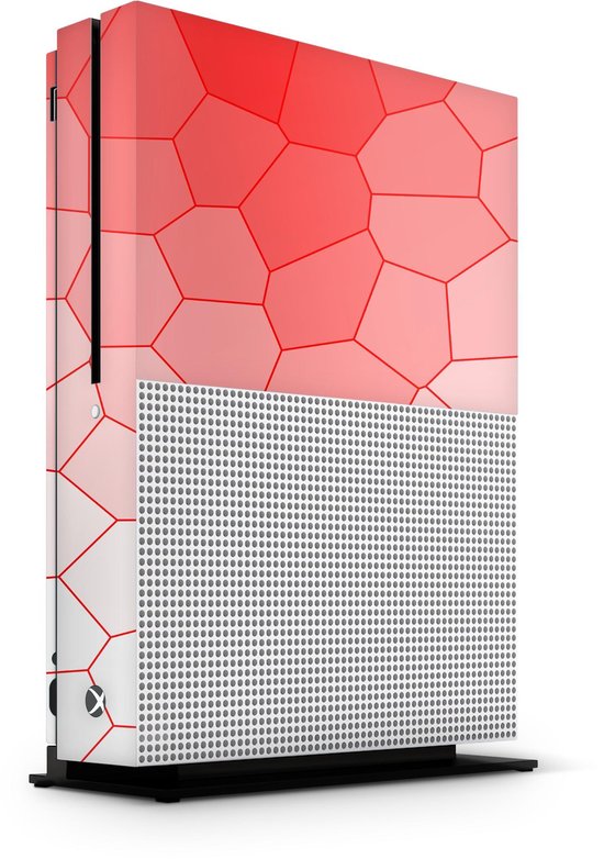 Xbox One S Console Skin Cells Rood Sticker | bol