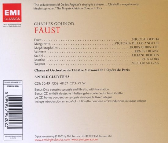 Faust, C. Gounod | CD (album) | Muziek | bol.com