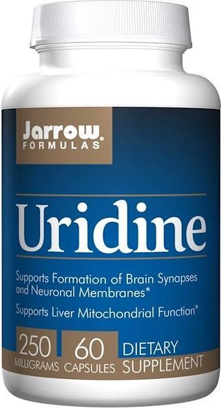 Uridine 250 mg (60 Capsules) - Jarrow Formulas | bol