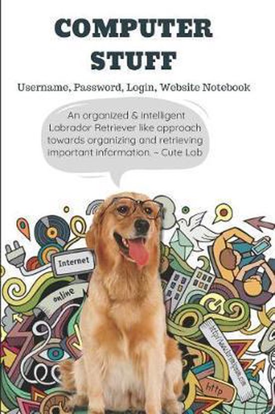 Computer Stuff: Username, Password, Login, Website Notebook an ...