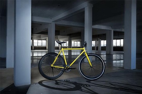 VYDZ SMACKING YELLOW - Single Speed Fixie | bol.com