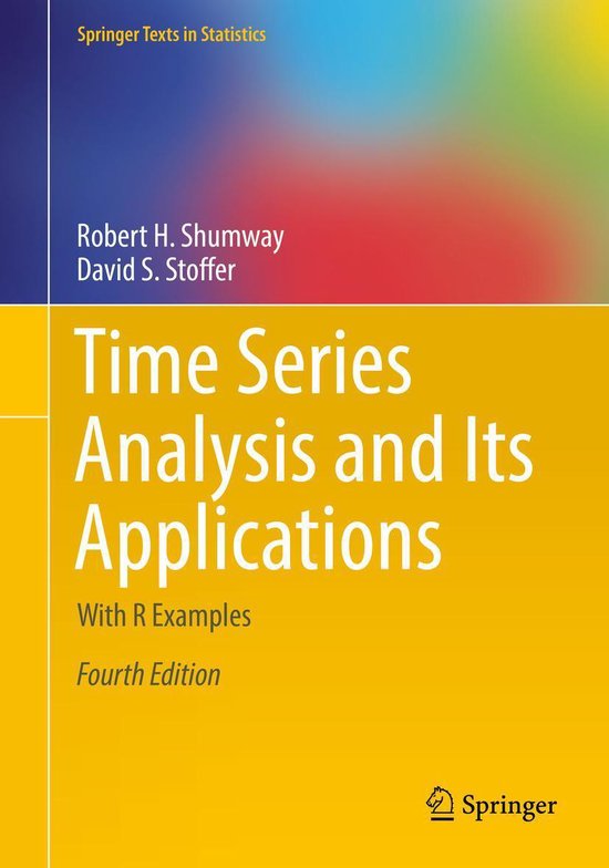 Springer Texts In Statistics Time Series Analysis And Its Applications Ebook Bol