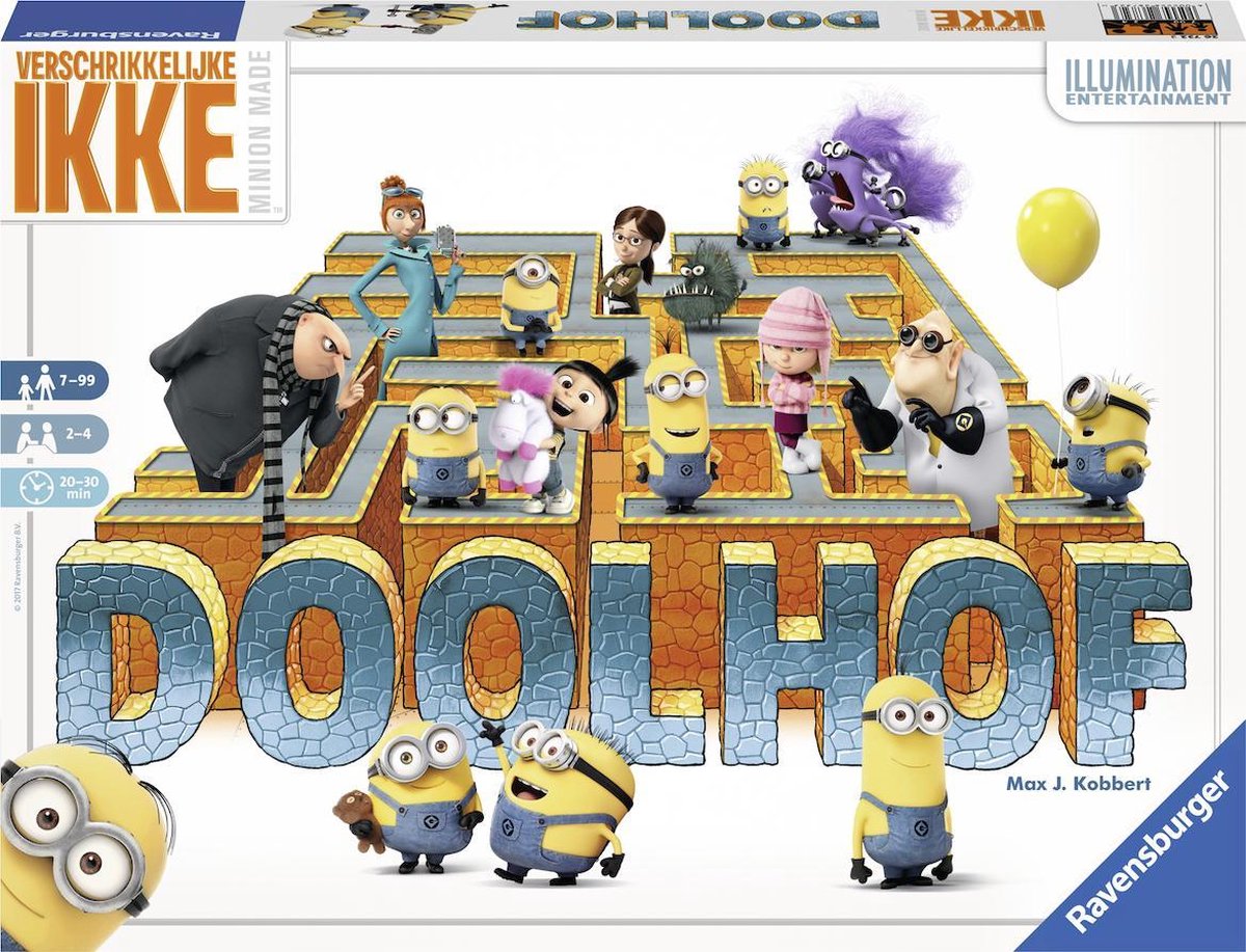 Ravensburger Verschrikkelijke Ikke Doolhof - Bordspel | Games | bol.com
