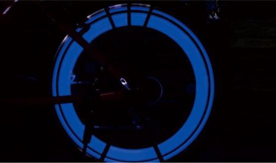 LED Wielverlichting - LED fietsverlichting - Goed zichtbaar op de fiets ...