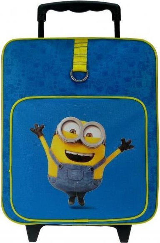 Minions Superbad Trolley Blauw 12 X 28 X 35 Cm | bol.com