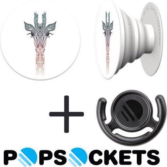Popsocket © Giraffe + Popclip - Origineel | bol.com